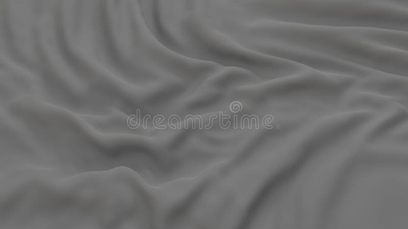 Abstract Creased Ripple Fabric Cloth 3D Render Illustration Stock ...