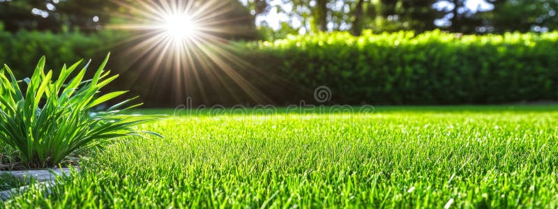 Abstract Creation with Either a Spring or Summer Setting and Green ...