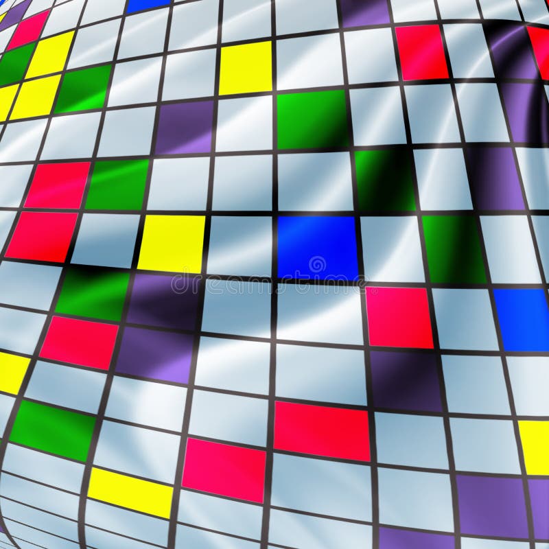 Abstract Creative Background in Style of Mixed Media Stock Illustration ...