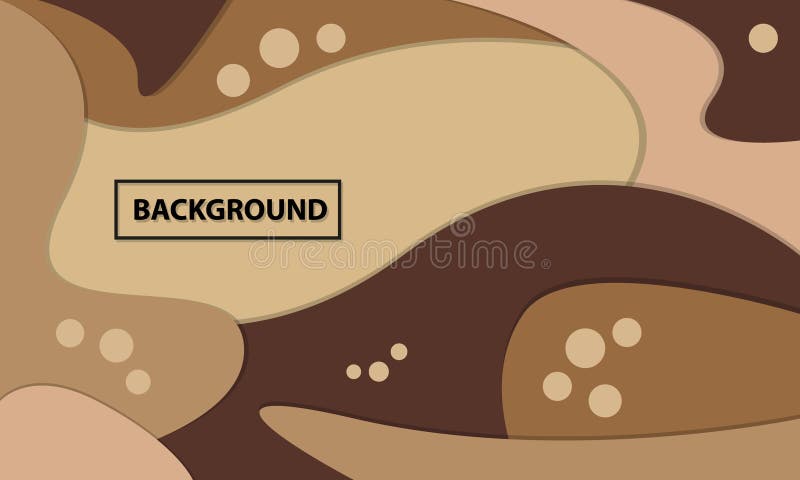 Abstract Creative Background Vector Design in Coffee Brown Color Stock ...