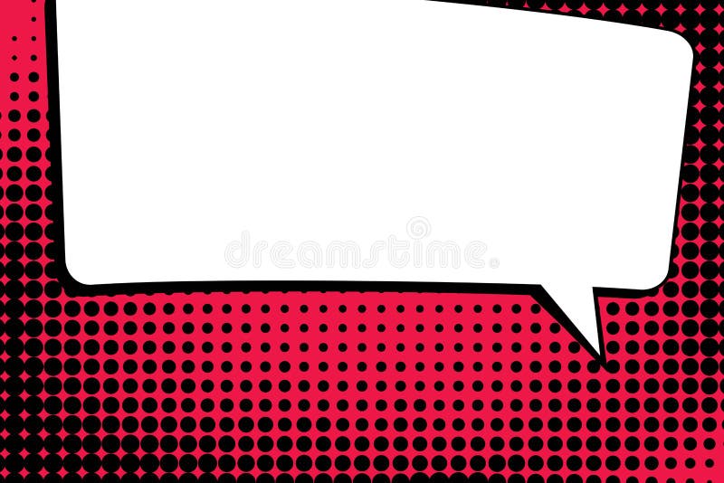 Abstract Creative Concept Comic Pop Art Style Blank, Layout Template ...