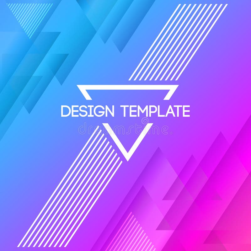 Abstract Creative Concept Layout Template Stock Vector - Illustration ...