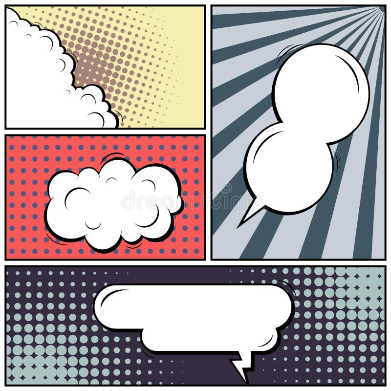 Comic Style Clouds Stock Illustrations – 20,566 Comic Style Clouds ...