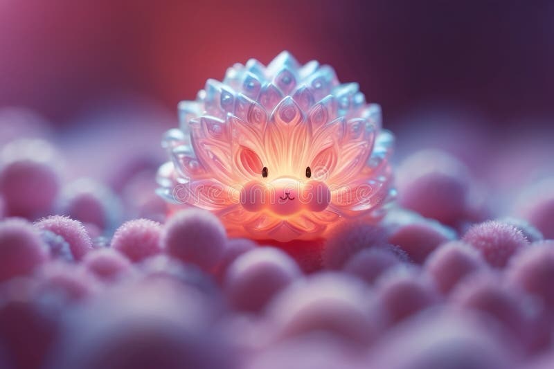 Abstract and Creative and Detail Image of Pink Mouse with Pink Theme ...