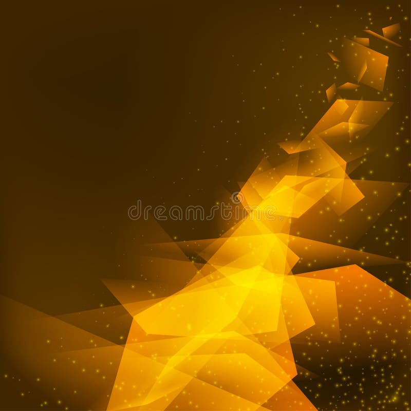 Abstract Creative Dynamic Element, Light Lines Stock Illustration ...