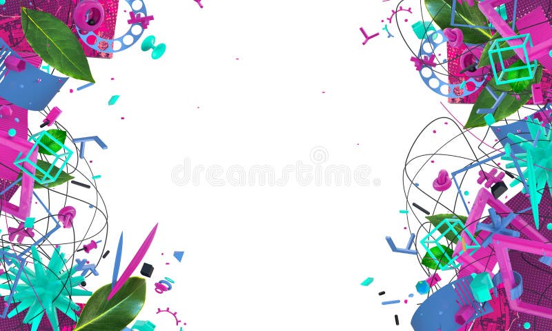 Abstract creative frame stock photo. Image of white - 118371884