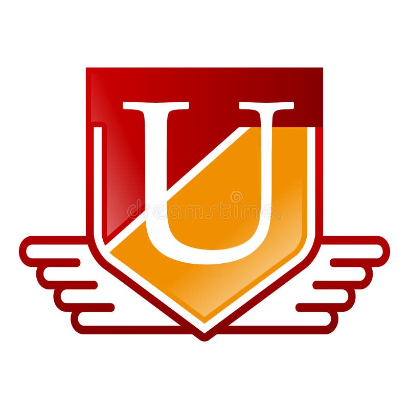 Abstract Creative Letter Emblem U Initial Logo Design Vector Template ...