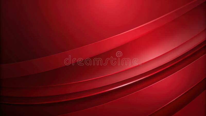 Abstract Crimson Curves a Dynamic Red Background Design Featuring ...