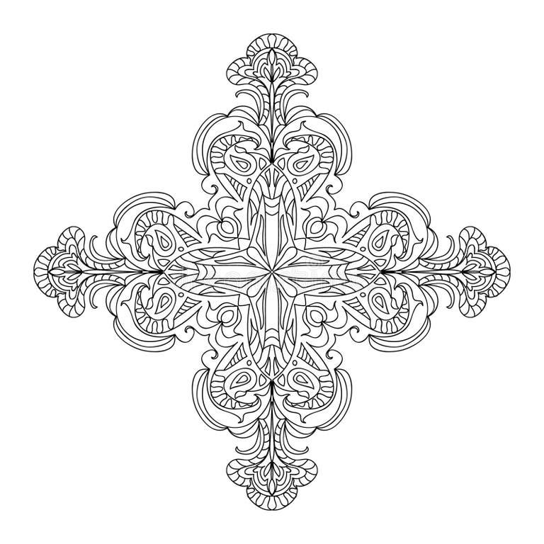 Mandala Cross Stock Illustrations – 9,994 Mandala Cross Stock ...