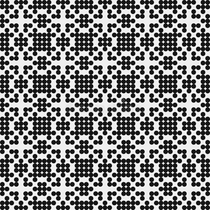 Abstract Cross Pattern Dots Logo Generative Computational Art ...