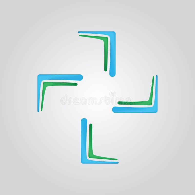 Abstract Cross. Vector Illustration Decorative Background Design Stock ...