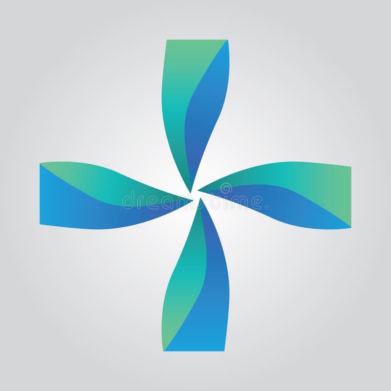 Abstract Cross. Vector Illustration Decorative Background Design Stock ...