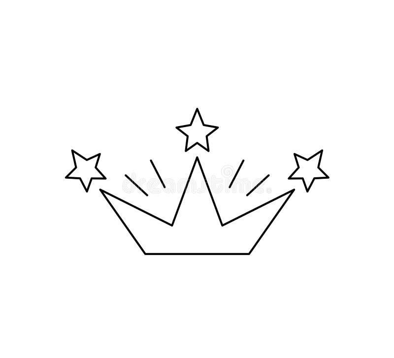 Abstract crown stock vector. Illustration of golden, grey - 23491753