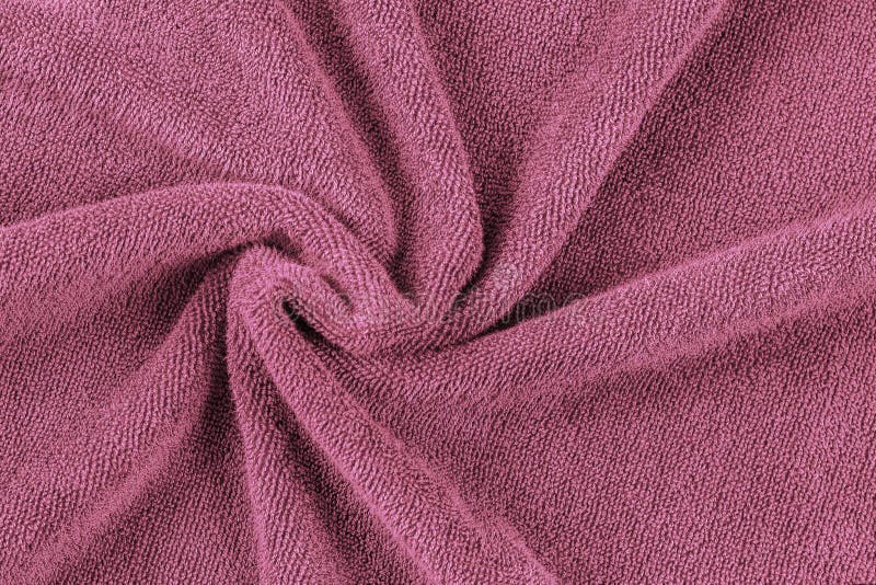 Delicate Soft Red Terry Cloth Texture Background Stock Image - Image of ...