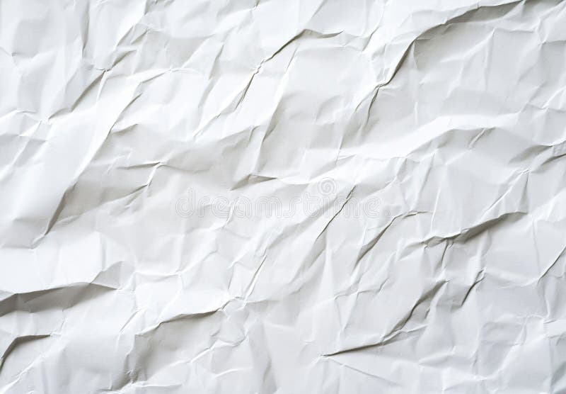 Abstract Crumpled White Paper Texture Background High Quality Image ...