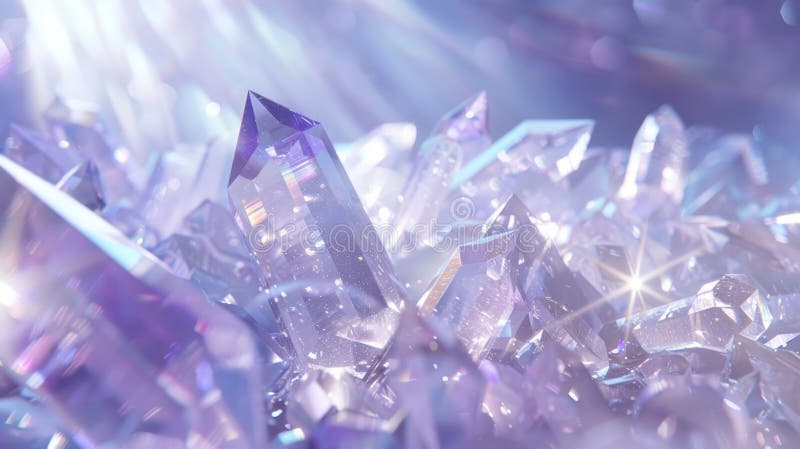 Abstract Crystal Background. Stock Illustration - Illustration of ...