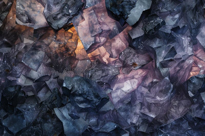 Abstract Crystal Geode Texture Background Stock Illustration ...