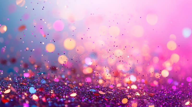 Abstract Crystal Shards Floating Against a Soft, Colorful Background ...