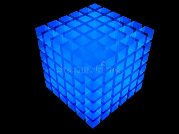 Blue Abstract Cube Stock Illustrations – 84,505 Blue Abstract Cube ...
