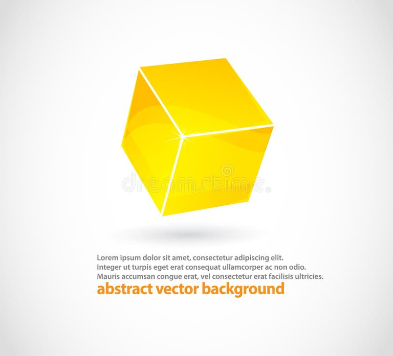 Abstract Yellow Cube Stock Illustrations – 33,421 Abstract Yellow Cube ...