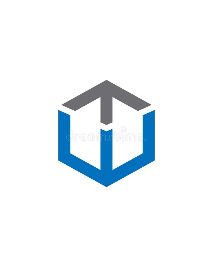 Abstract Cube Logo , Shape Logo Stock Illustration - Illustration of ...