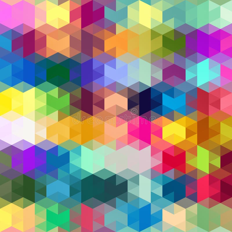 Abstract Cube Shapes stock illustration. Illustration of pattern ...