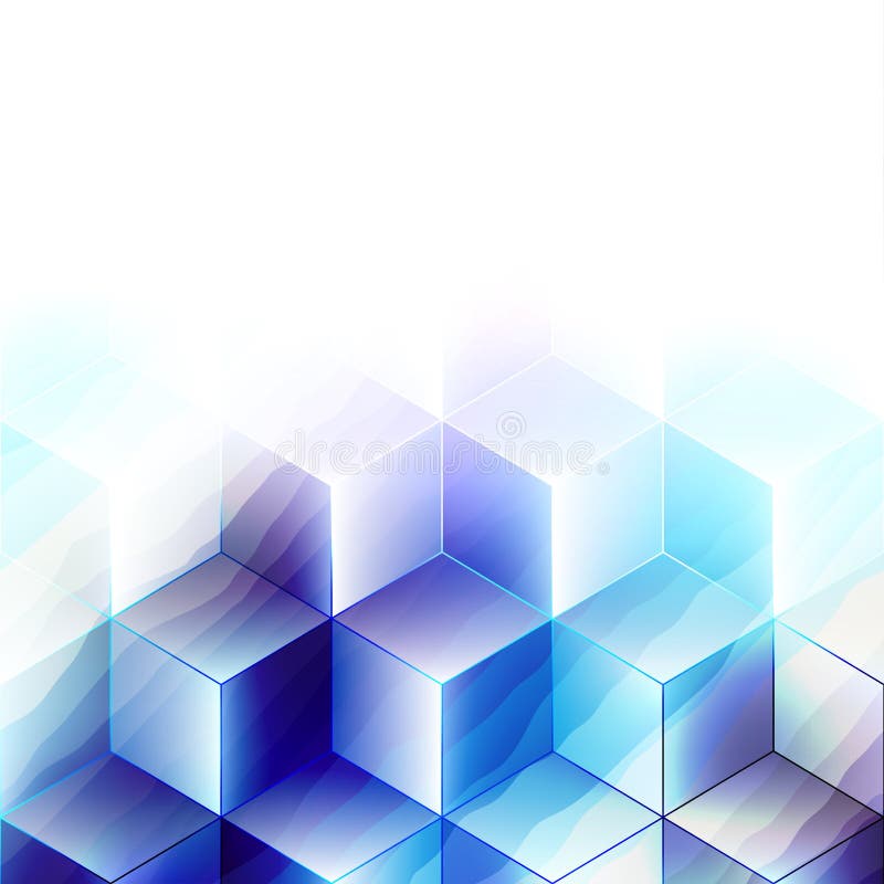 Abstract cubes Background stock vector. Illustration of abstract - 61331384