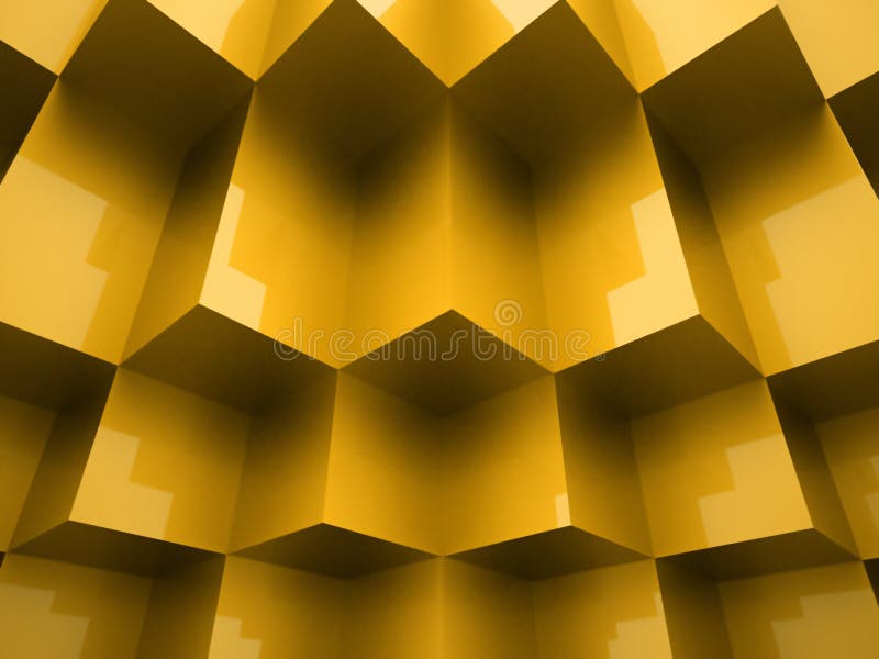 Abstract cubes background stock illustration. Illustration of science ...