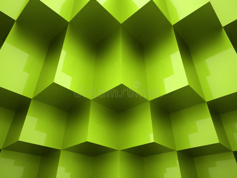 Abstract cubes background stock illustration. Illustration of rendered ...