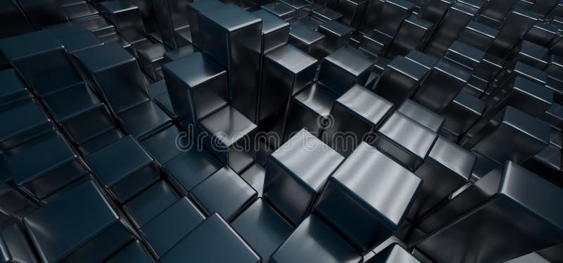 Abstract Cubes Background stock illustration. Illustration of abstract ...