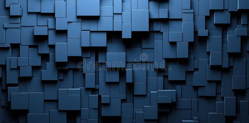 Abstract Cubes Create an Interesting Modern Design and Geometric ...
