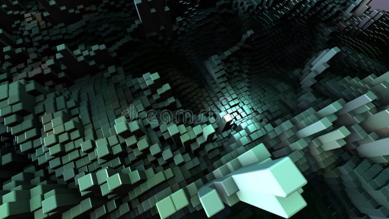Abstract Cubes Move Loopable Animation Seamless Loopable Stock Video Video Of Repeat