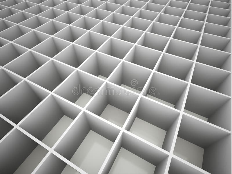 Cubes Network Nodes Connect To Blue Sphere Stock Vector - Illustration ...