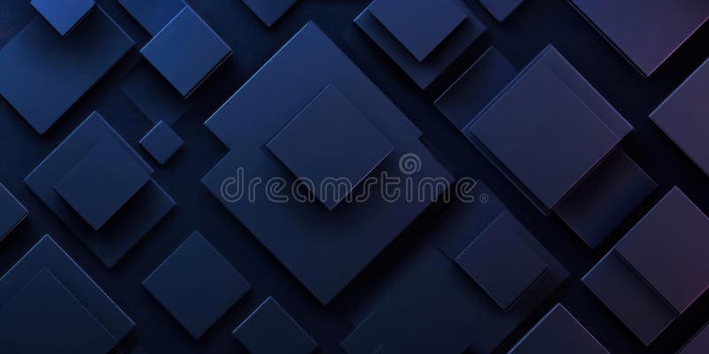Abstract Cubes Overlay Creates a Modern and Geometric Concept Theme ...