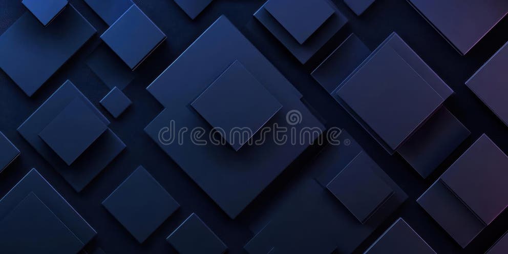 Abstract Cubes Overlay Creates a Modern and Geometric Concept Theme ...