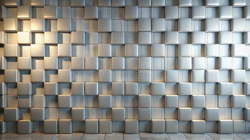 Abstract Cubic Wall Texture Modern Design Element for Interiors ...
