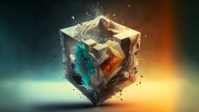 Abstract Cuboid Representation of Fourth Dimension Space, Neural ...