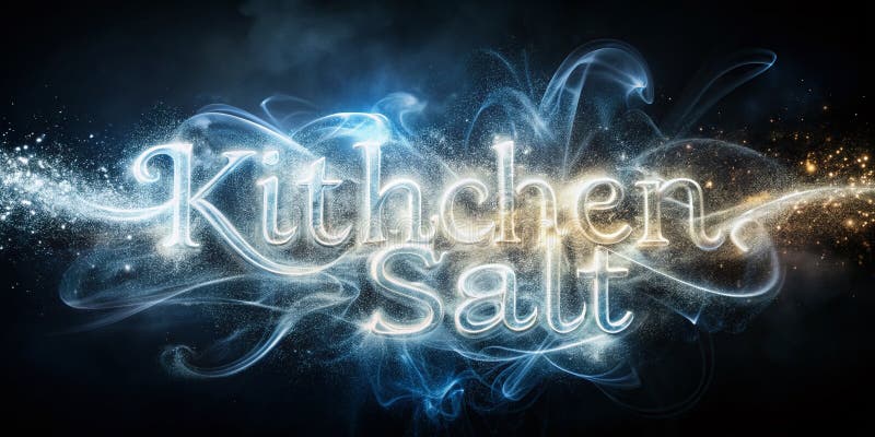 Abstract Culinary Salt Cloud a Long Exposure Exploration of Kitchen ...