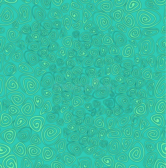 Abstract Curly Pattern Tendril Stock Vector - Illustration of lines ...