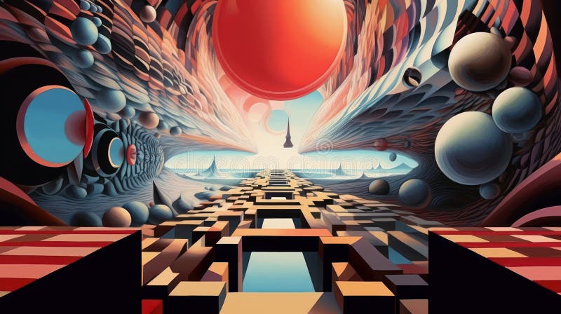 Bending of space and time stock image. Image of time - 367746881