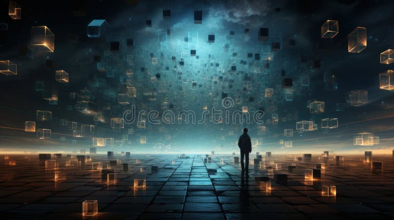 Bending of space and time stock photo. Image of background - 367746894