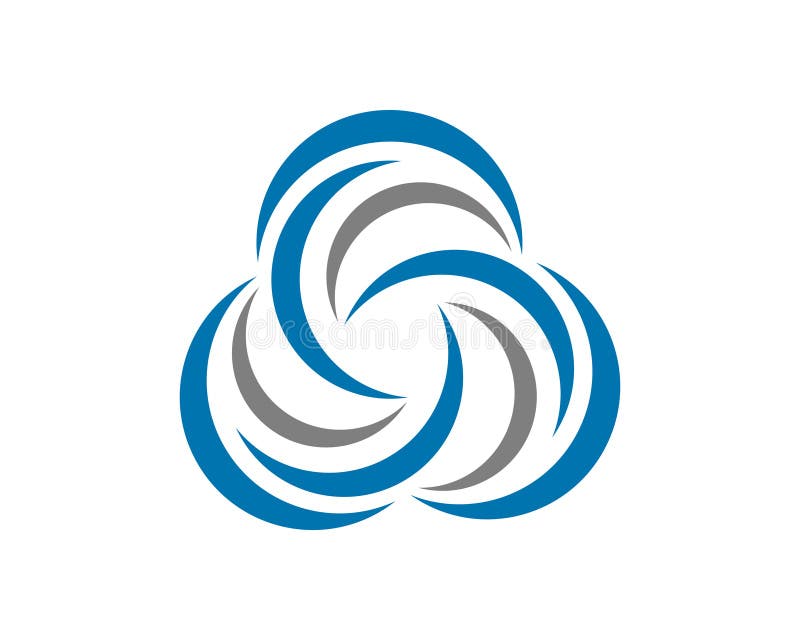 Abstract Logo Flow Icon Template Stock Illustration - Illustration of ...