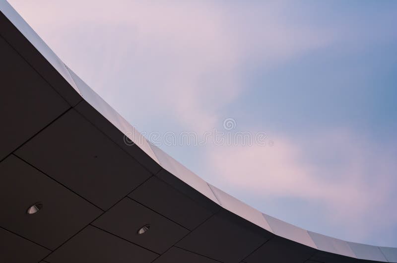 Abstract Curve Architectural Detail Stock Photo - Image of space ...