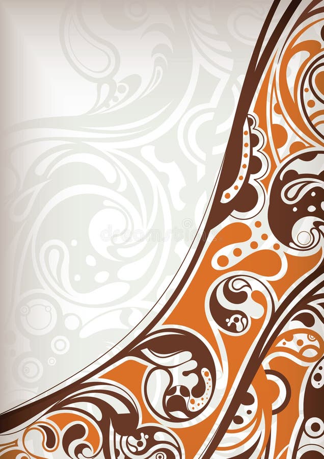 Abstract Curve Background stock illustration. Illustration of design ...