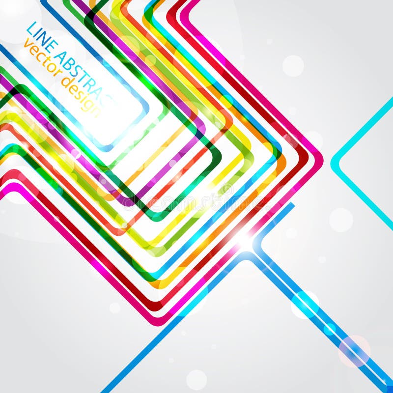 Abstract Curve Color Background Stock Vector - Illustration of curve ...