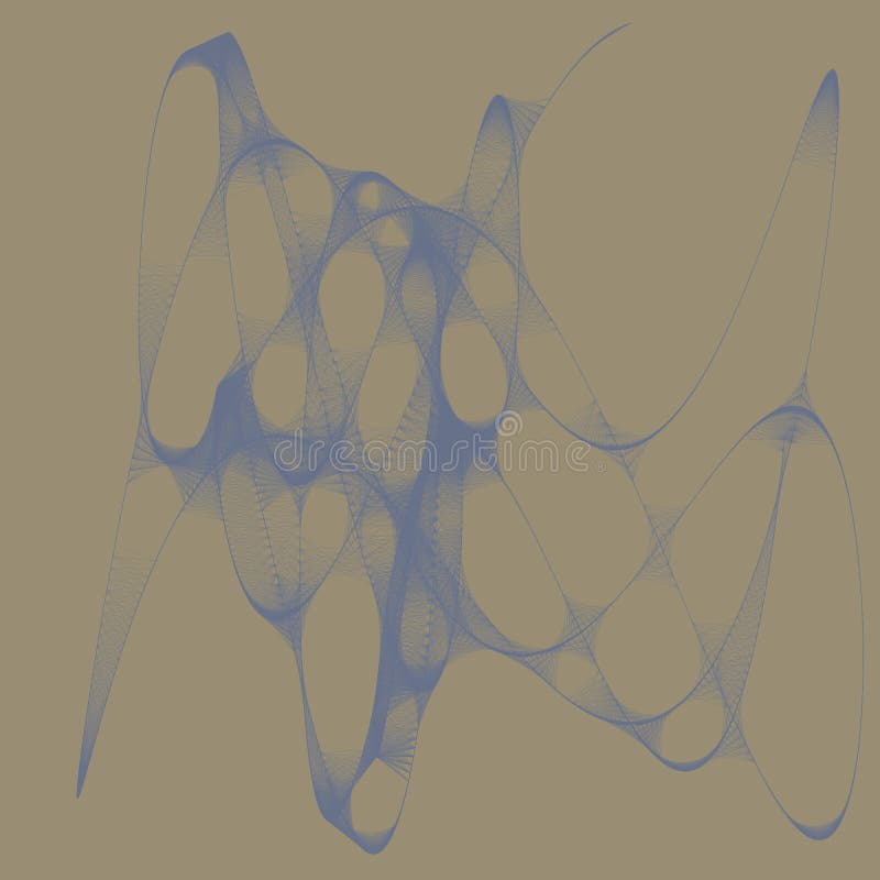 Abstract Curve Colorful Geometric Line Art Sketch Illustration Stock ...