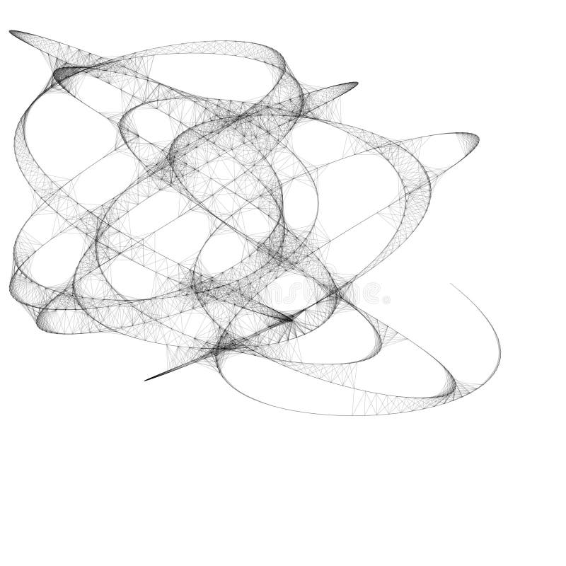 Abstract Geometric Line Drawings