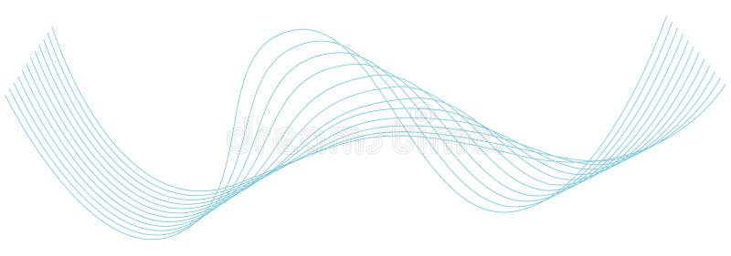 Topographic Map for Studying, Curvy Abstract Art Lines for Decoration ...