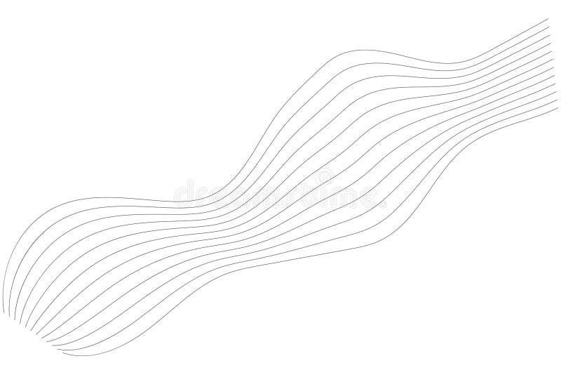 Topographic Map for Studying, Natural Pattern Motion Art Stock Vector ...