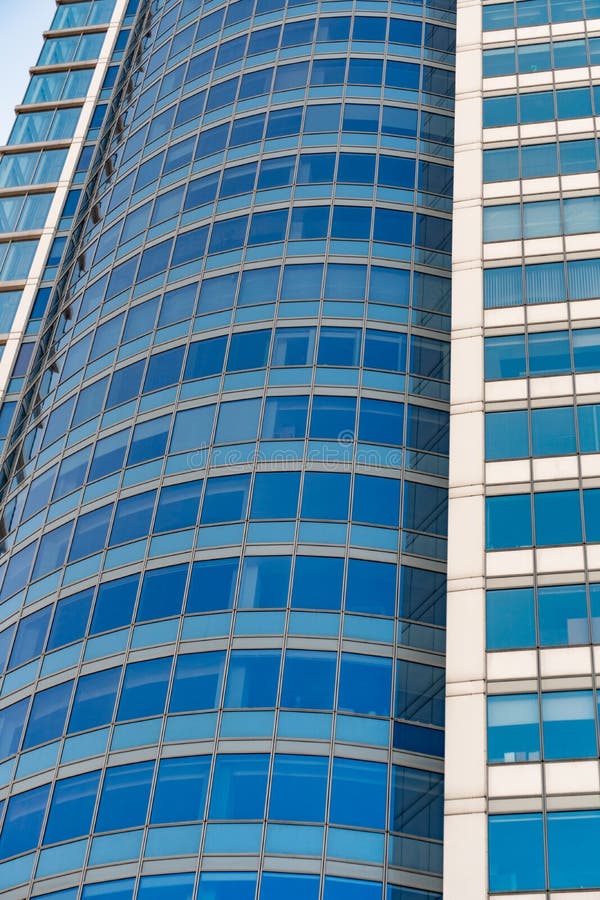 Abstract Curved Architectural Pattern Background, Concept of Future ...